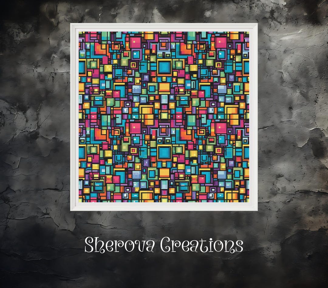 Pixel Art Cross Stitch Pattern **digital | Printable ** - Etsy