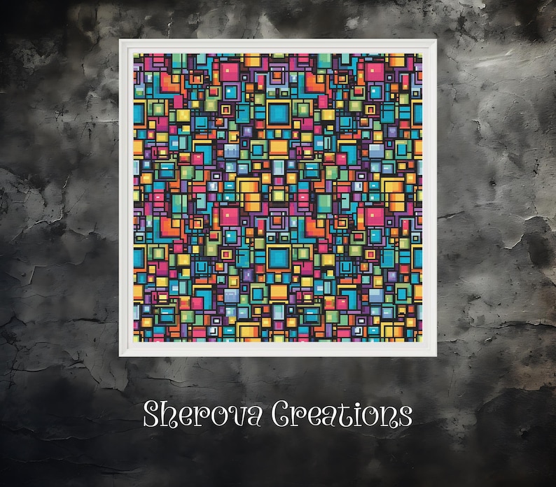 Pixel Art Cross Stitch Pattern **digital | Printable ** - Etsy