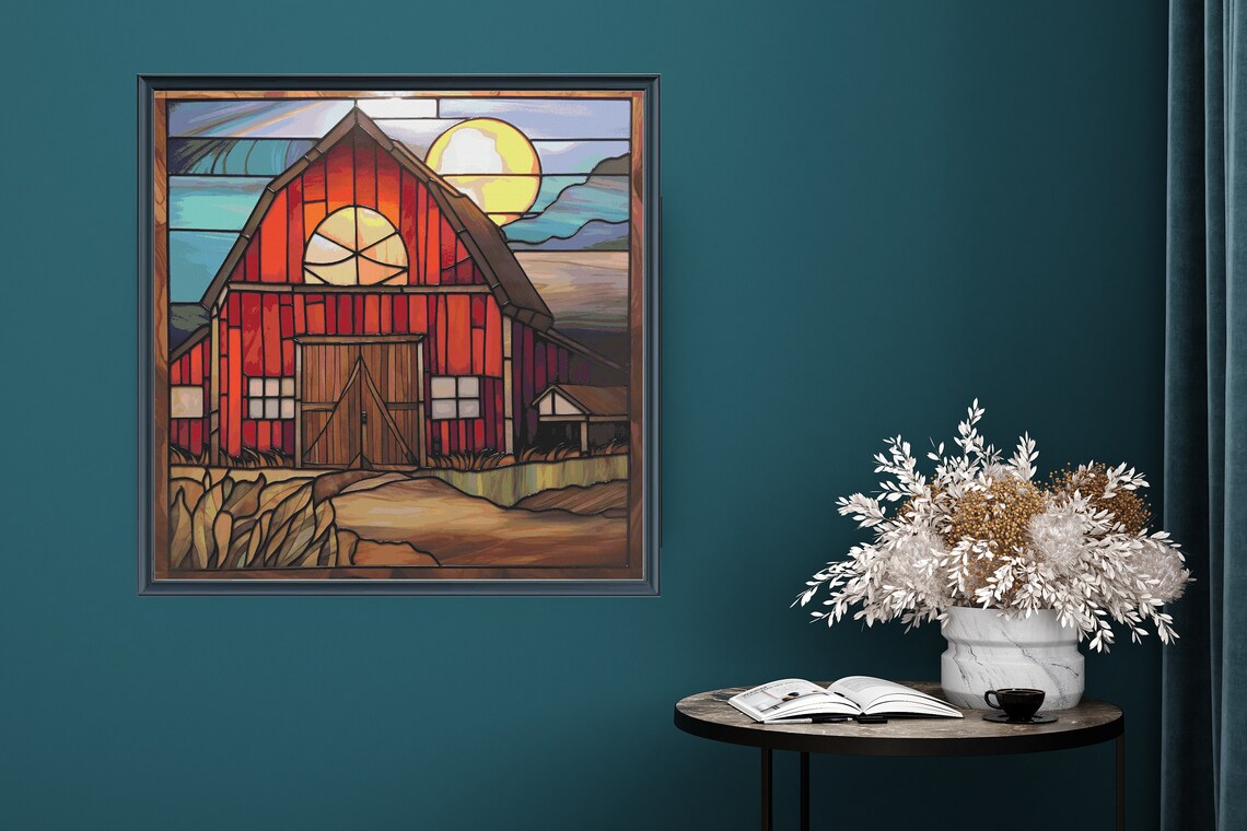 Barn Counted Cross Stitch Pattern - Etsy