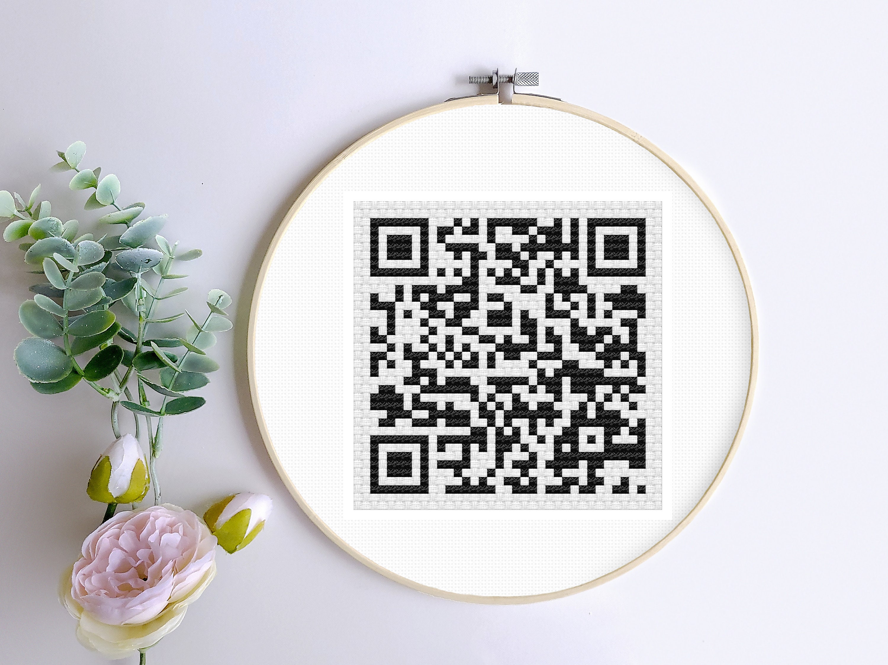 The Rodeo Song QR Code Cross Stitch Pattern - Etsy