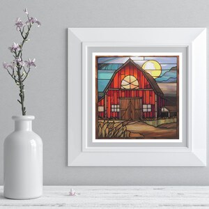 Barn Counted Cross Stitch Pattern - Etsy
