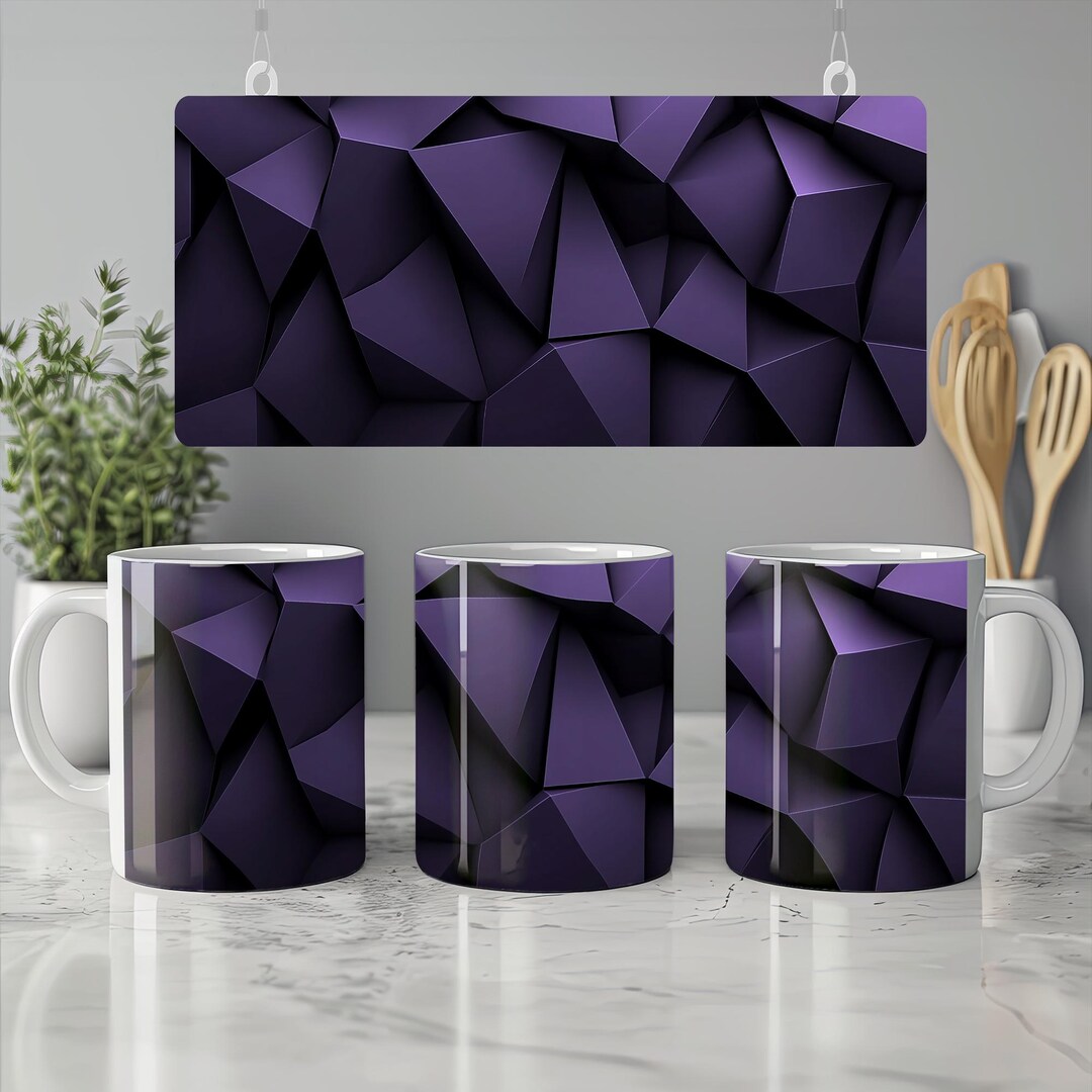 Prism Mug Wrap, Sublimation Template (digital Download) - Etsy