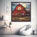 Barn Counted Cross Stitch Pattern - Etsy