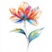 Watercolor Flower Clipart Bundle, Floral Art (JPG) - Etsy