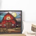 Barn Counted Cross Stitch Pattern - Etsy