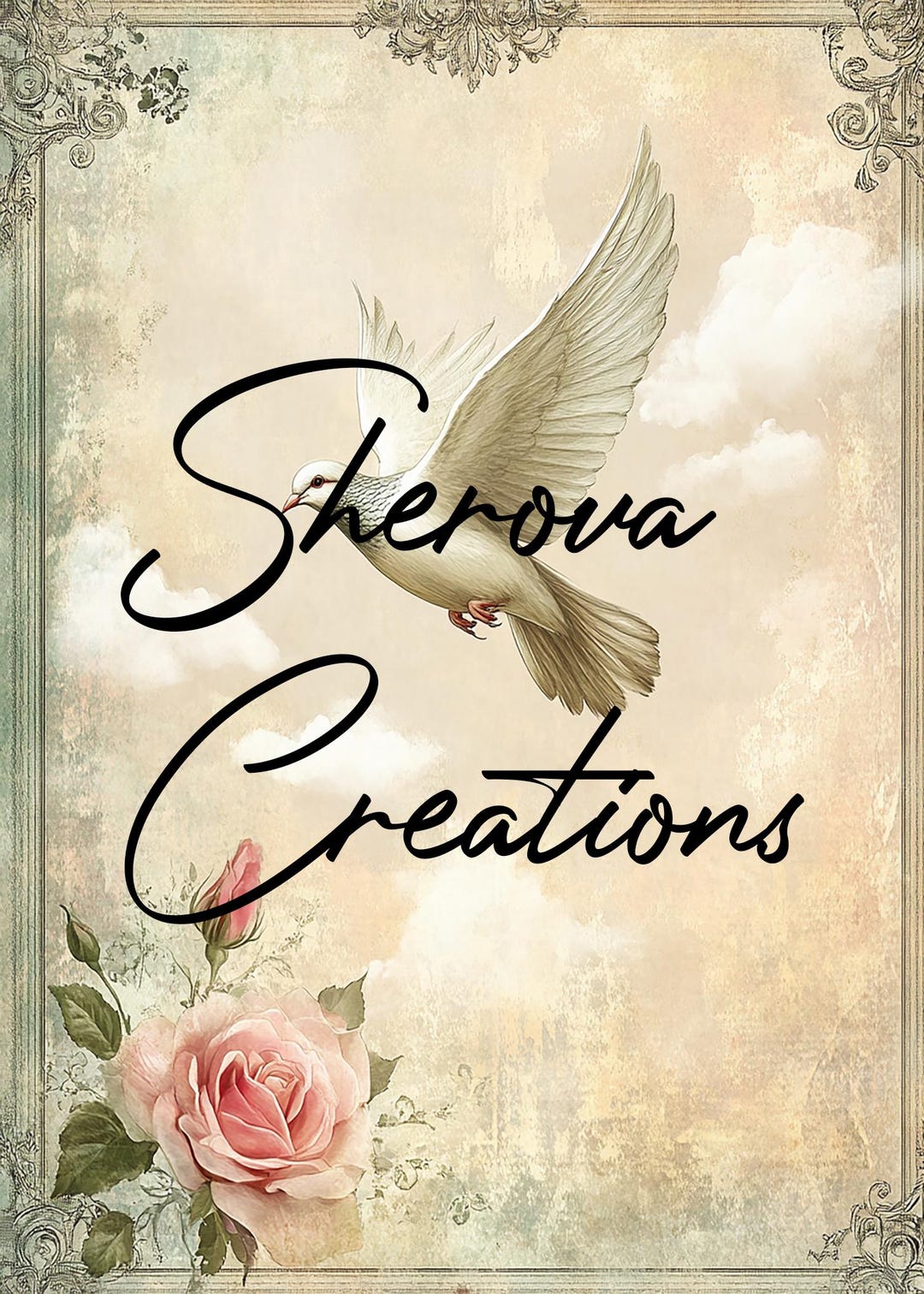 10 Doves Junk Journal Bundle, Wall Art, Printable Watercolour, High ...