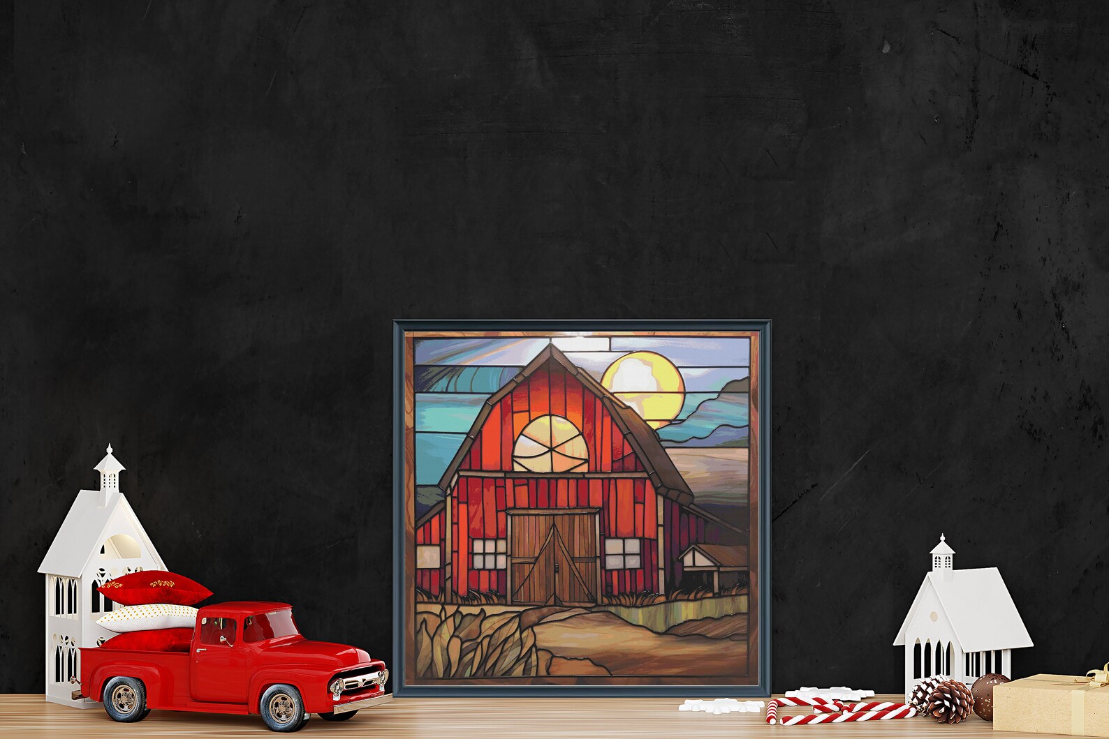 Barn Counted Cross Stitch Pattern - Etsy