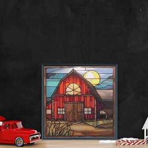 Barn Counted Cross Stitch Pattern - Etsy