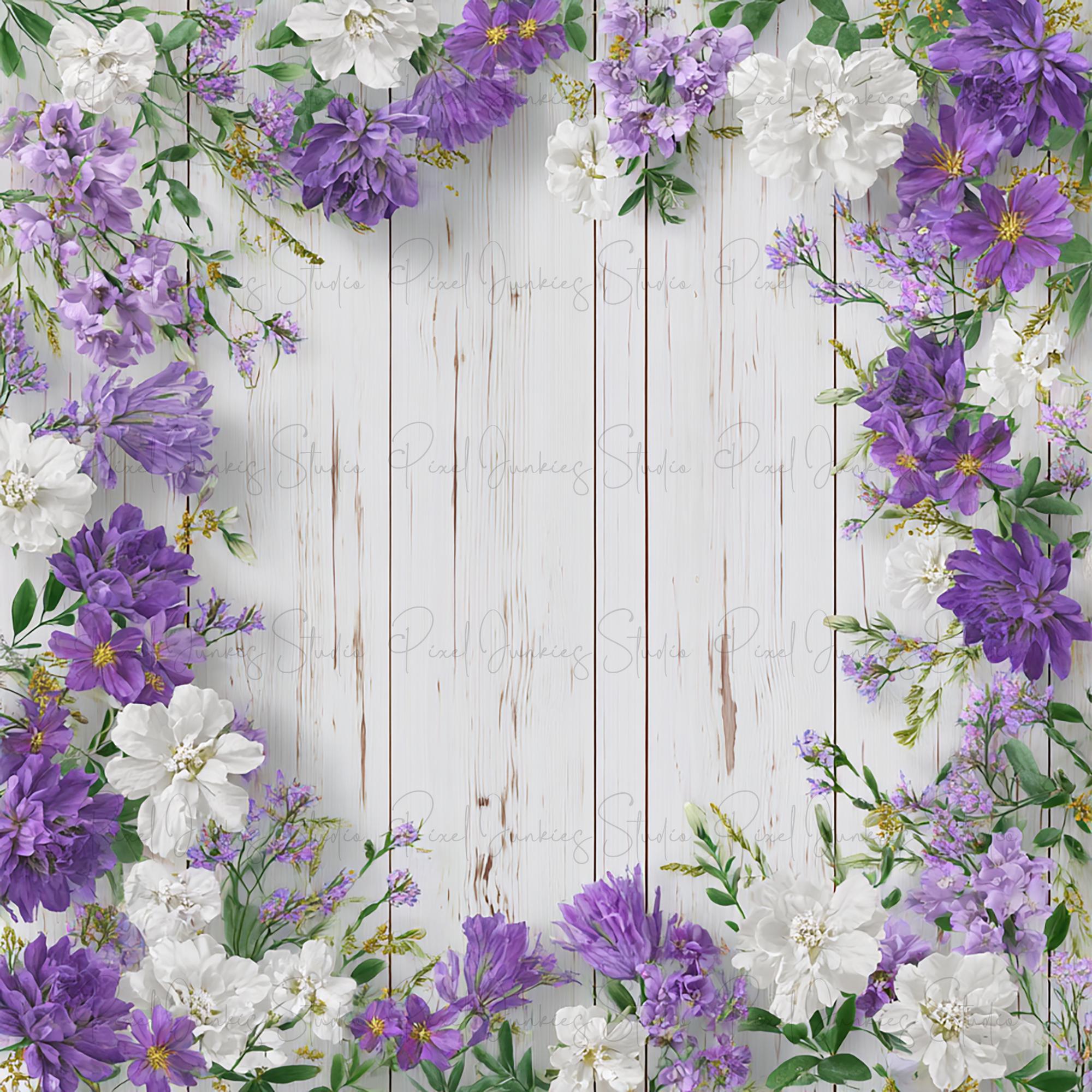 Border Clipart Bundle: Flower Graphics (JPG, PNG on Request) - Etsy