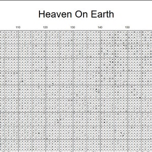 Heaven on Earth Cross Stitch Pattern | Full Coverage | X-large - Etsy