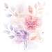 Watercolor Flower Clipart Bundle, Floral Wall Art (JPG) - Etsy