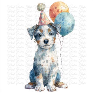 Cottagecore Dog Clipart Bundle: Watercolor Puppy Images (JPG, PNG ...