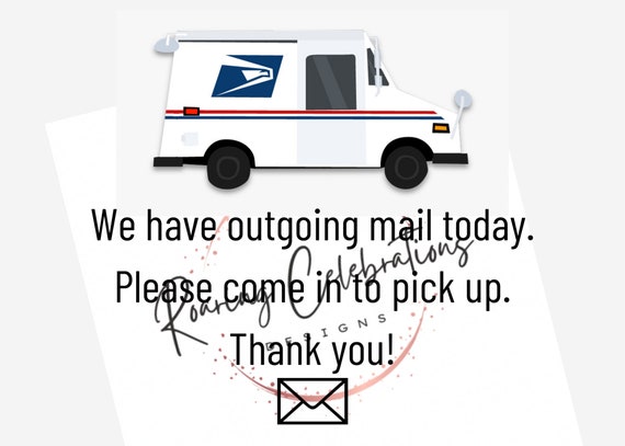 Outgoing Mail Sign Printable - Etsy