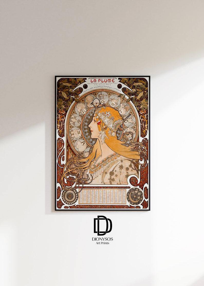 Alphonse Mucha Set of 3 Printable Exhibition Posters - Etsy