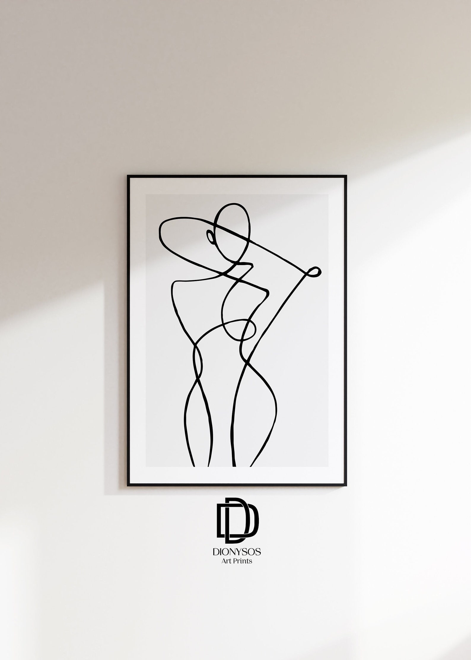 Woman Line Drawing Art Print Feminine One Line Wall Home - Etsy