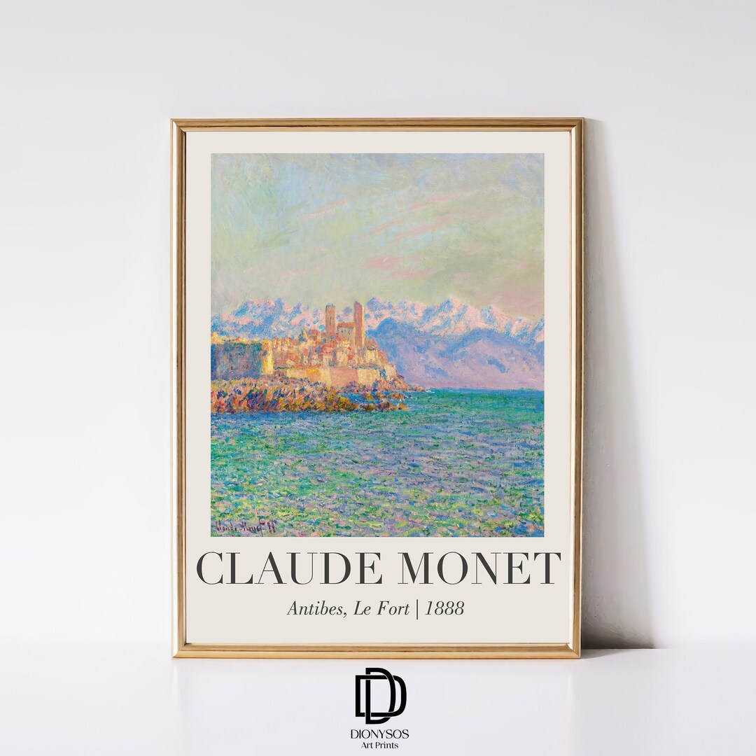 Artful Monet Printable Wall Art, Claude Monet Landscape Wallart, French ...