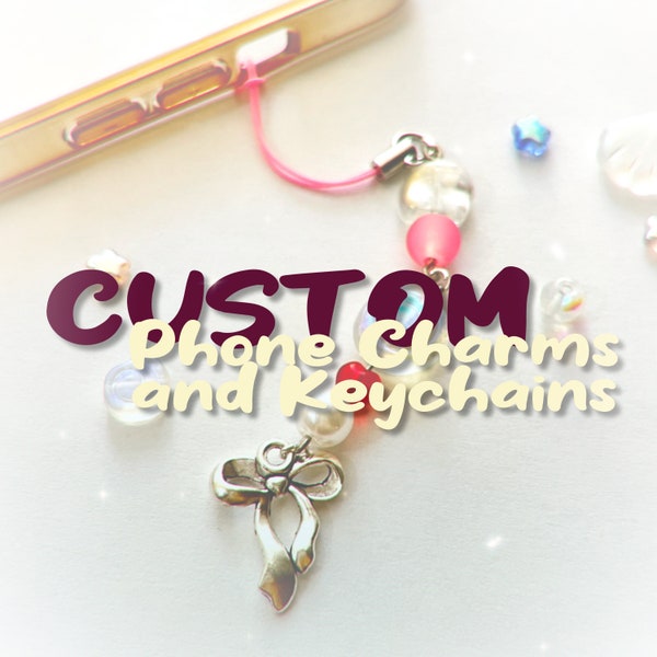 Custom Phone Charm - Etsy