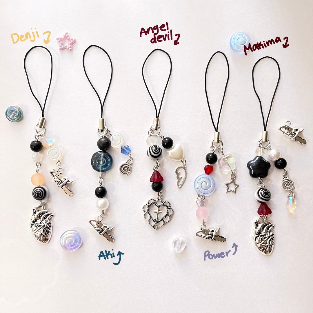 Chainsaw Keychain Charm / Phone Strap / Handmade - Etsy