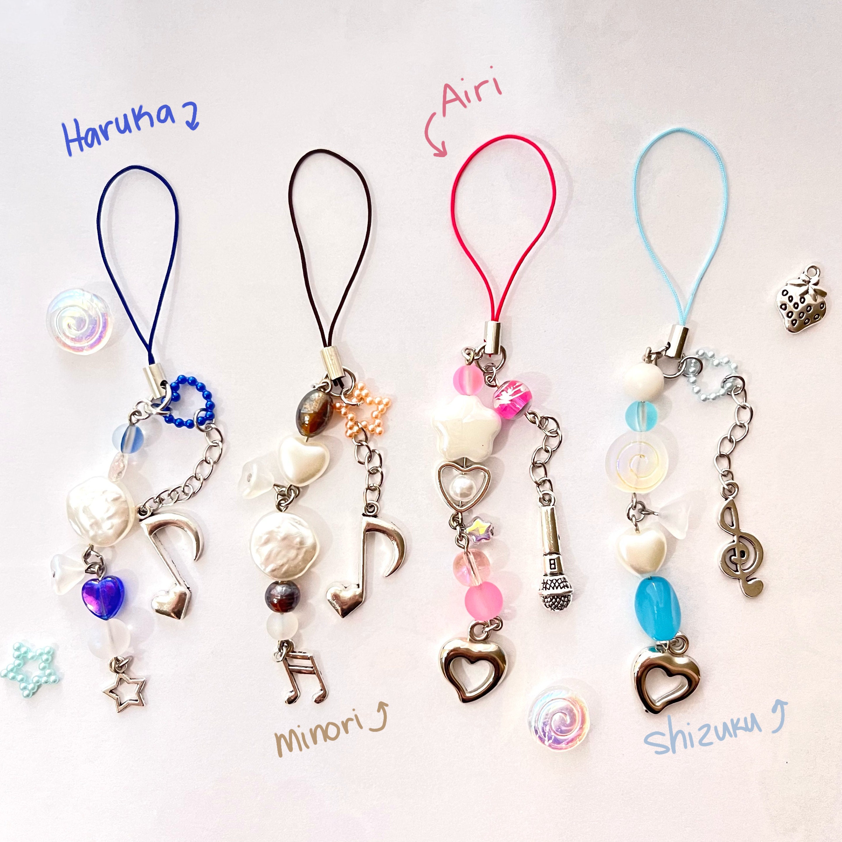 More More Jump Project Sekai Phone Strap Keychain Charm - Etsy