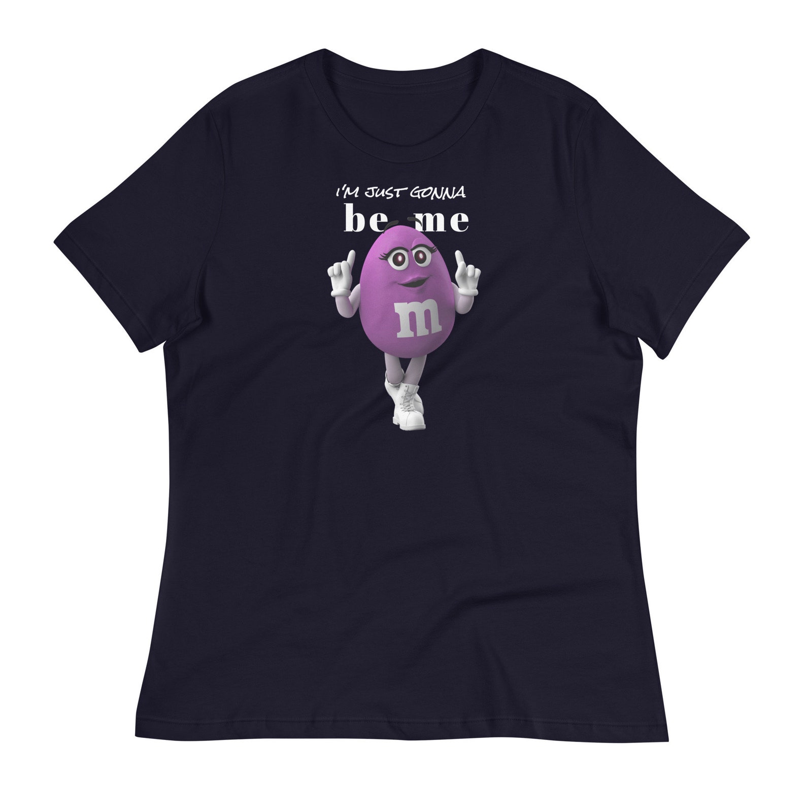 Mandm Shirtmm Tshirt Purple Mm Shirt M And M Tshirt Mm Etsy