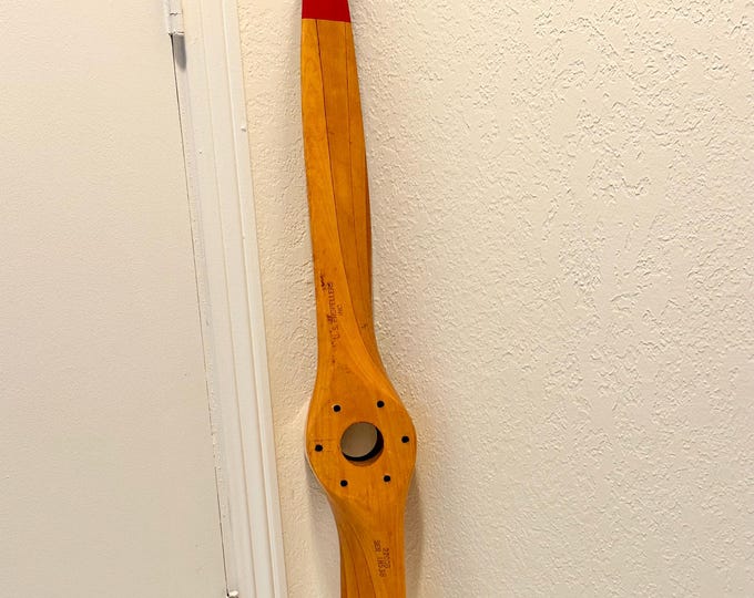 US Propeller Inc Original 1940s Wood Drone Airplane Propeller World War ...