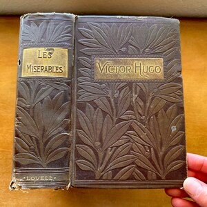 Les Miserables by Victor Hugo Complete in One Volume John Lovell Co ...