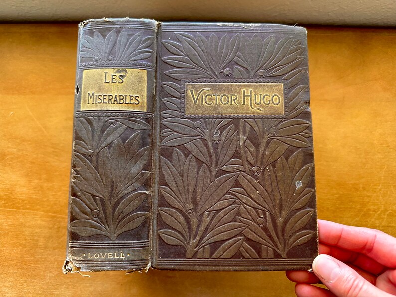 Les Miserables by Victor Hugo Complete in One Volume John Lovell Co ...