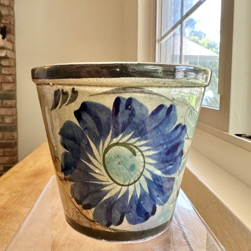 Mexican Pottery Planter - Etsy