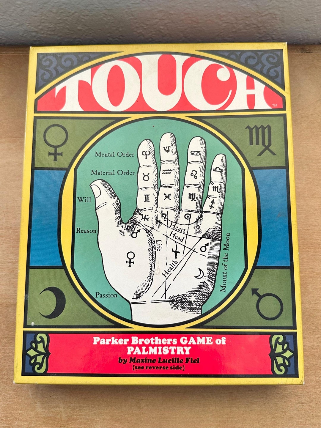 Touch Palm Reading Game of Palmistry for Parker Brothers by Maxine ...