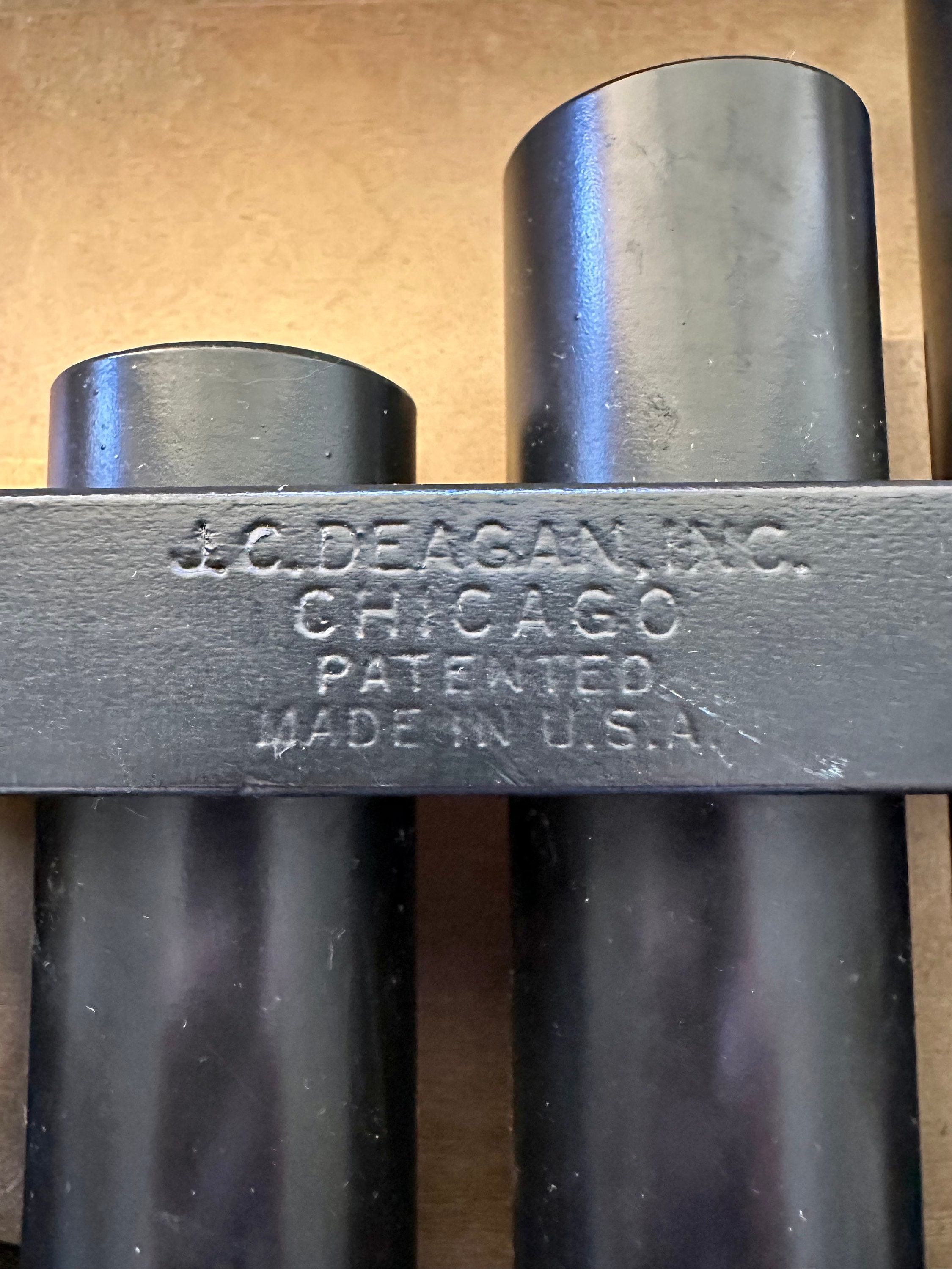 Musical 4 Tone Dinner Chime J.C. Deagan Inc From Railroad, Ocean Liner ...