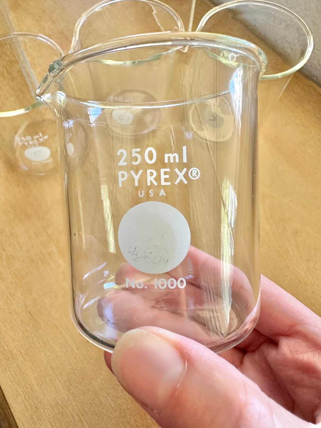 Pyrex Vintage Griffin Low Form Beaker With Spout 250 Ml 7 - Etsy