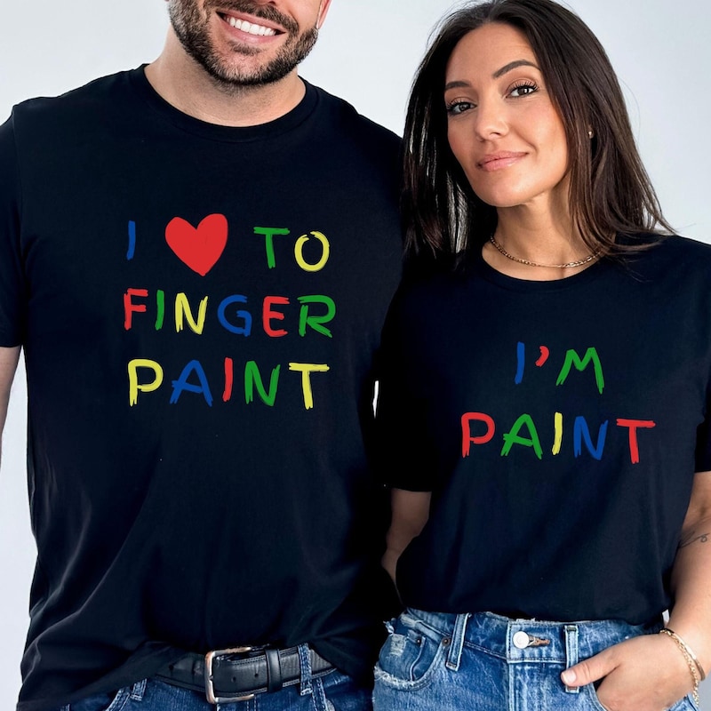 I Love to Finger Paint Im Paint Shirts - Etsy