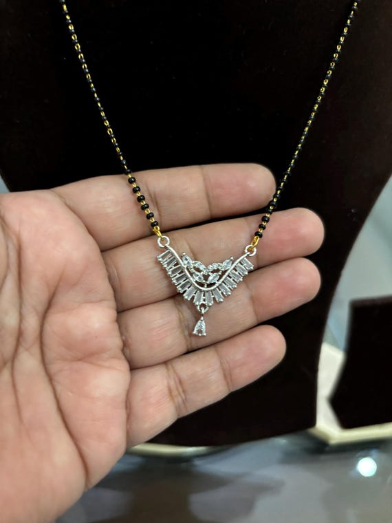 Cubic zirconia mangalsutra store