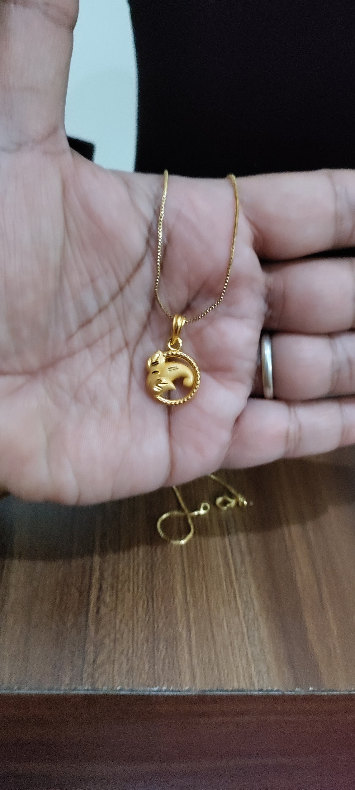 Ganesha Pendant Ganesh Charm Necklace Shiv Ganesh Pendant Hindu God ...