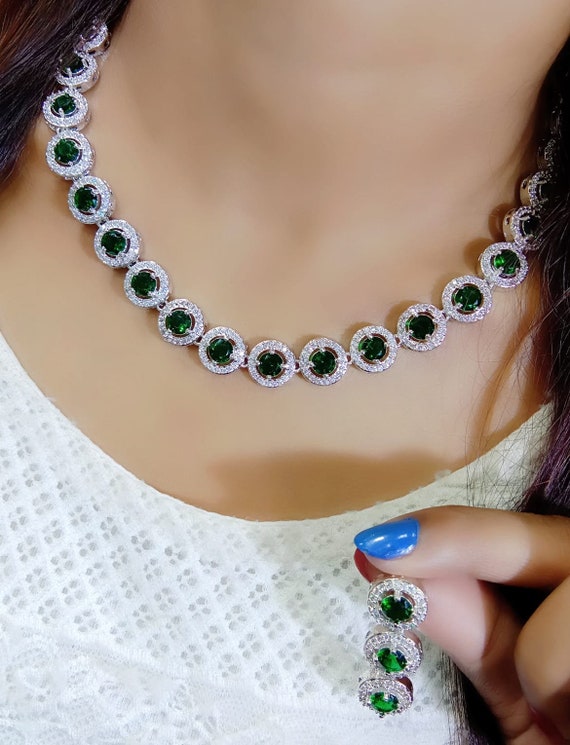 Elegant Diamond Necklace Designs