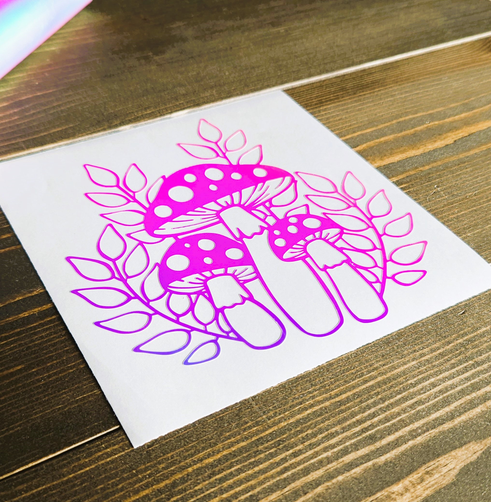 Boho Mushroom Sticker for Car Decal Stickers Car Bumper Sticker ...