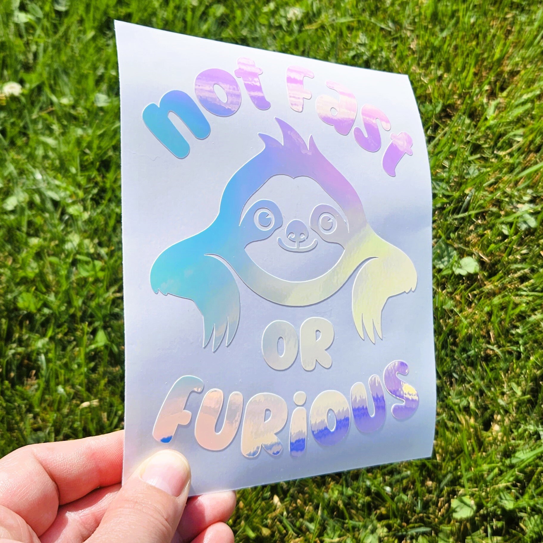 Sloth Car Decal Sticker for Car Bumper Sticker Cute Sloth Car - Etsy