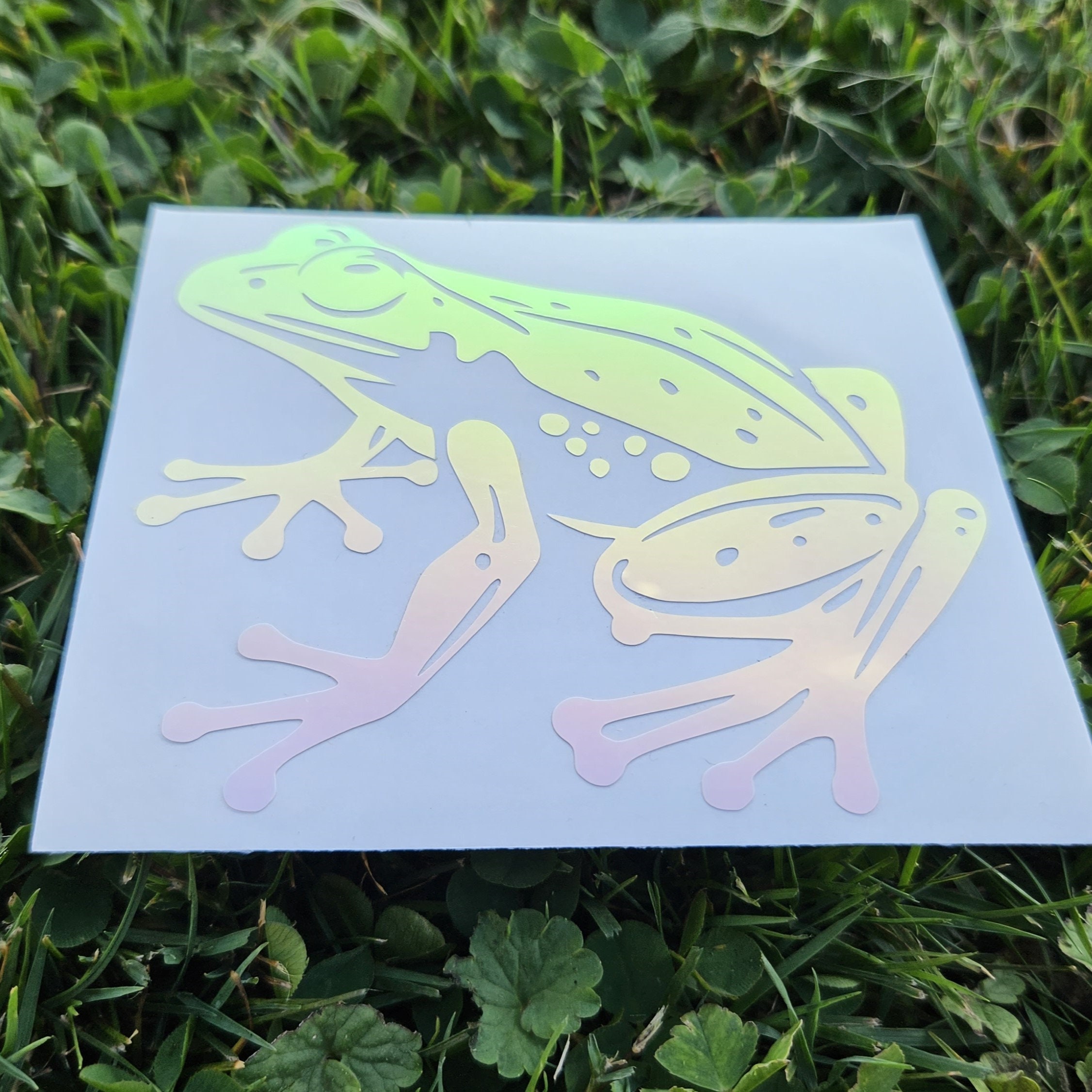 Frog Decal for Car Window Stickers for Car Bumper Sticker Cute - Etsy