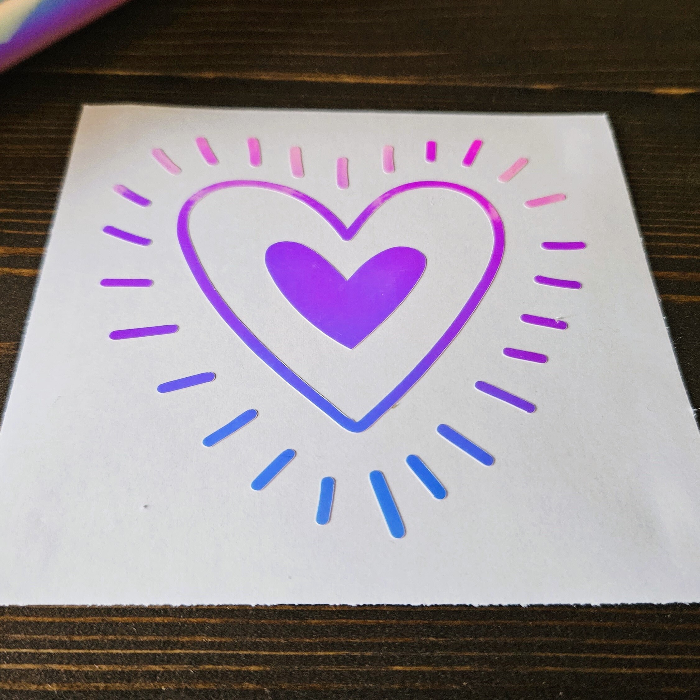 Heart Car Decal Stickers for Car Bumper Sticker for Car Decor Cute Car ...