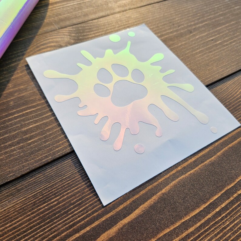 Paw Print Splatter Car Decal Dog Paw Print for Car Bumper Sticker Paw ...