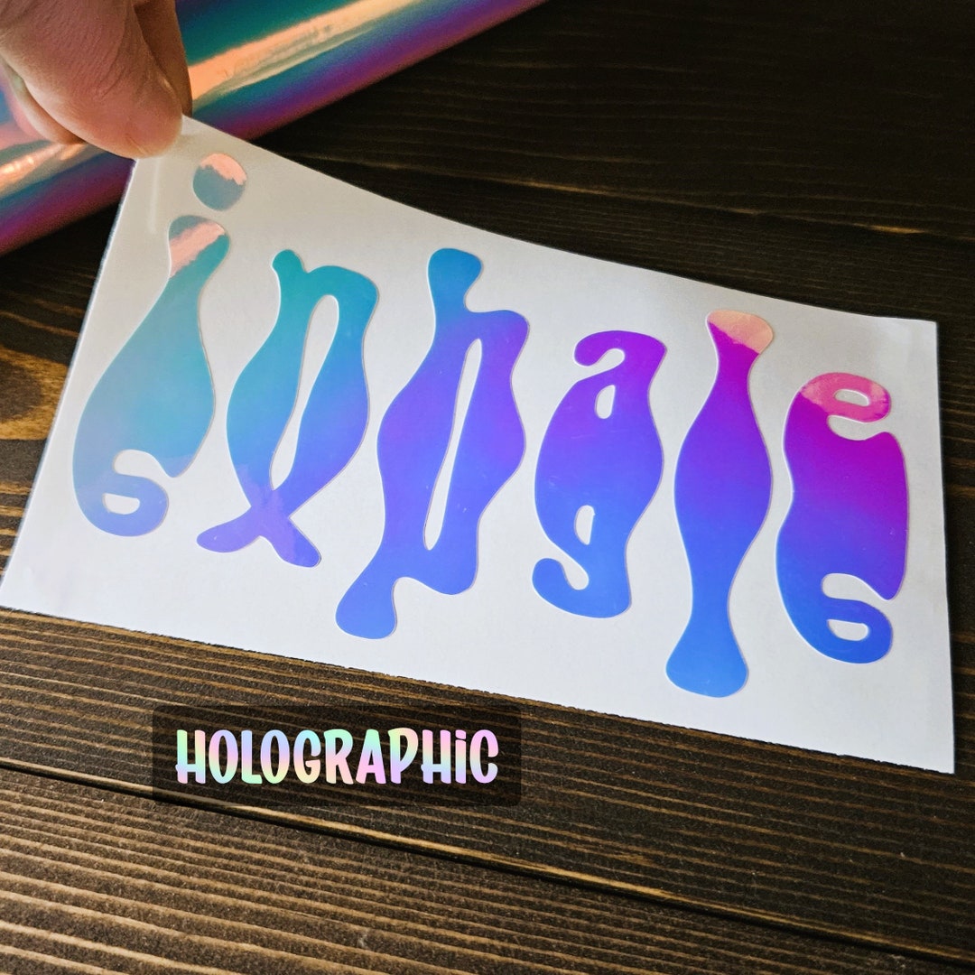 Inhale Exhale Sticker For Car Decal Stickers For Window Decals For Car