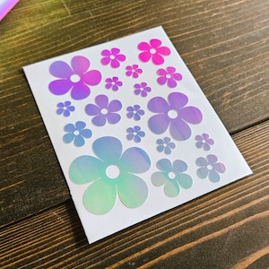 Flower Sticker Pack for Car Decals for Window Stickers of Flowers for ...