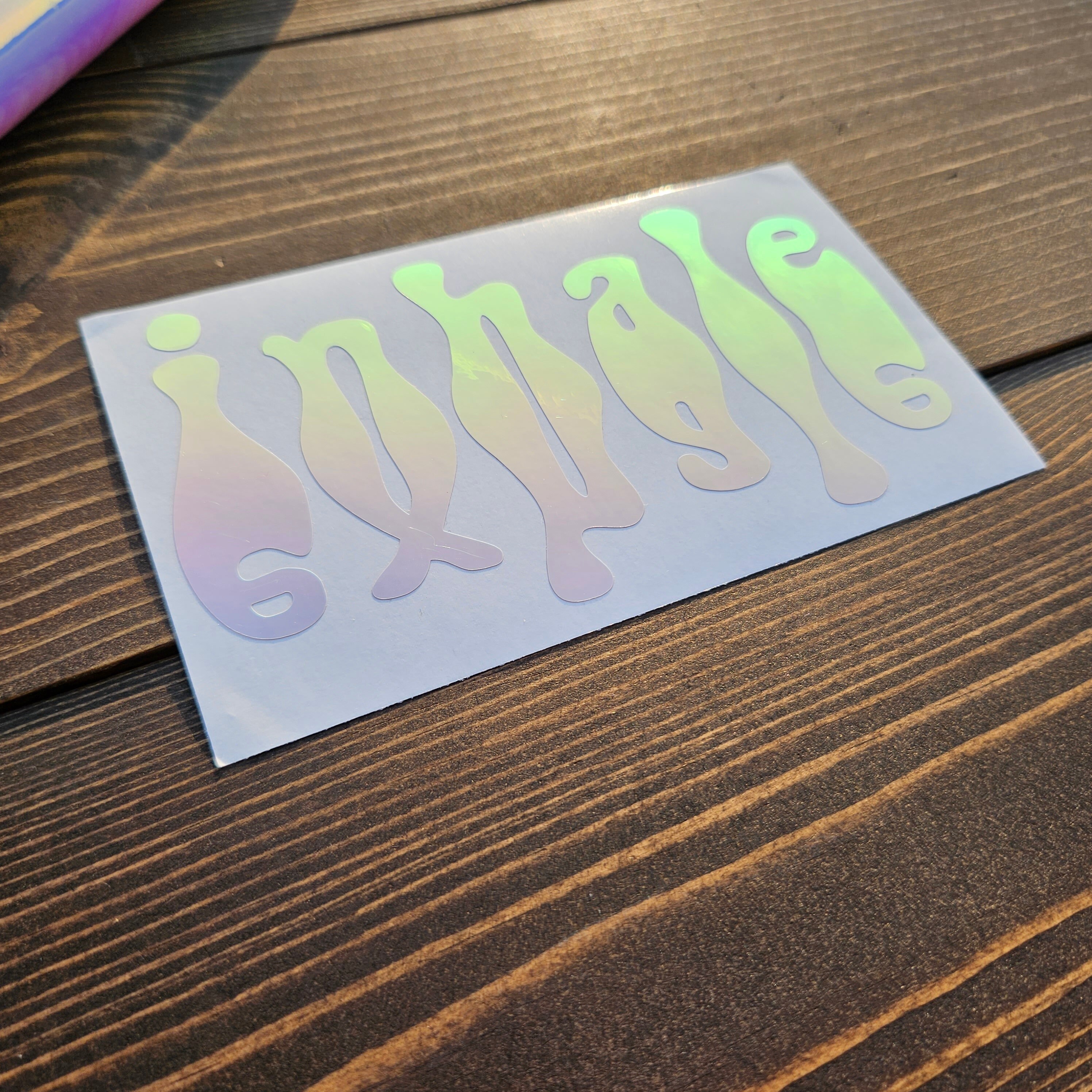 Inhale Exhale Sticker For Car Decal Stickers For Window Decals For Car