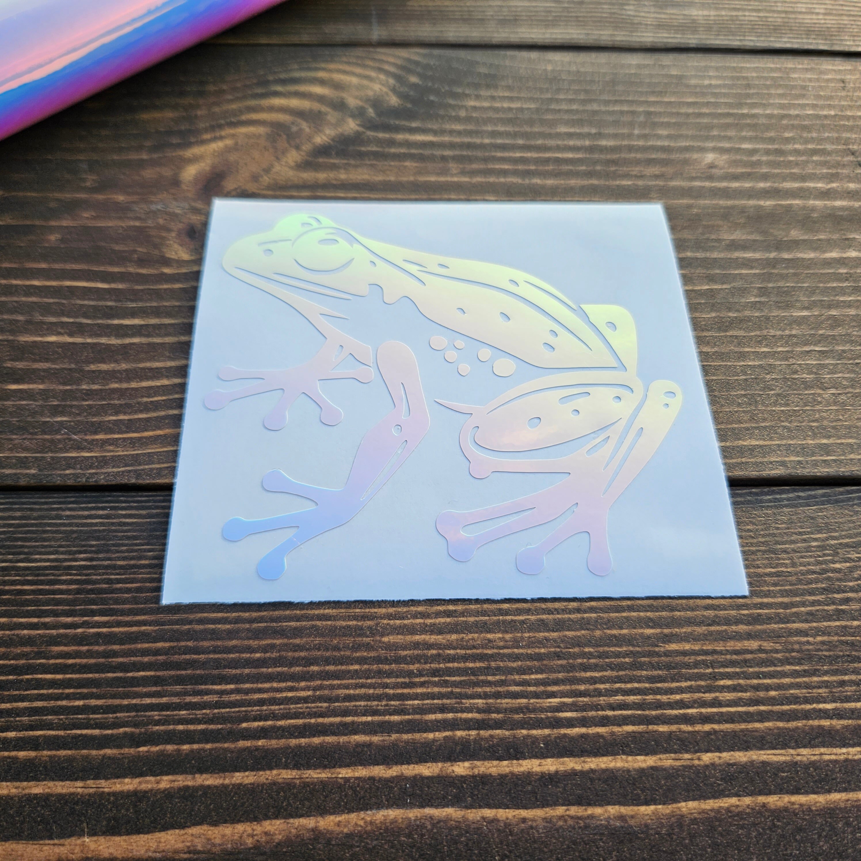 Frog Decal for Car Window Stickers for Car Bumper Sticker Cute - Etsy