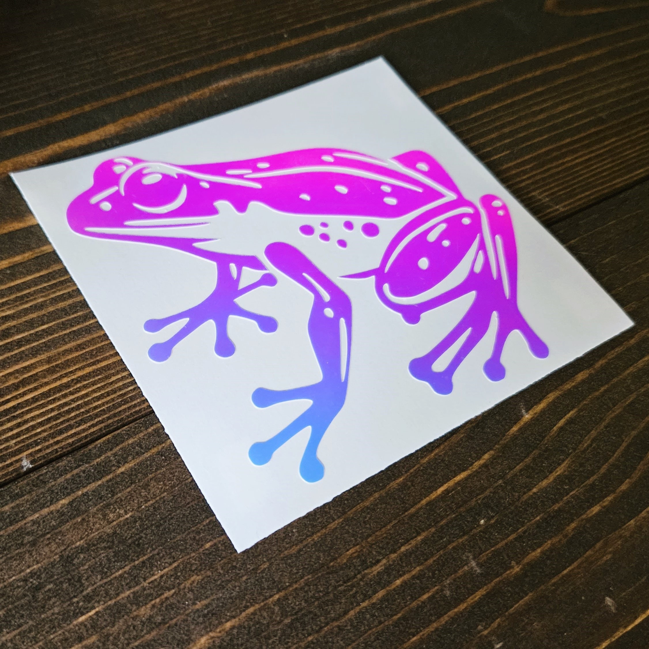 Frog Decal for Car Window Stickers for Car Bumper Sticker Cute - Etsy