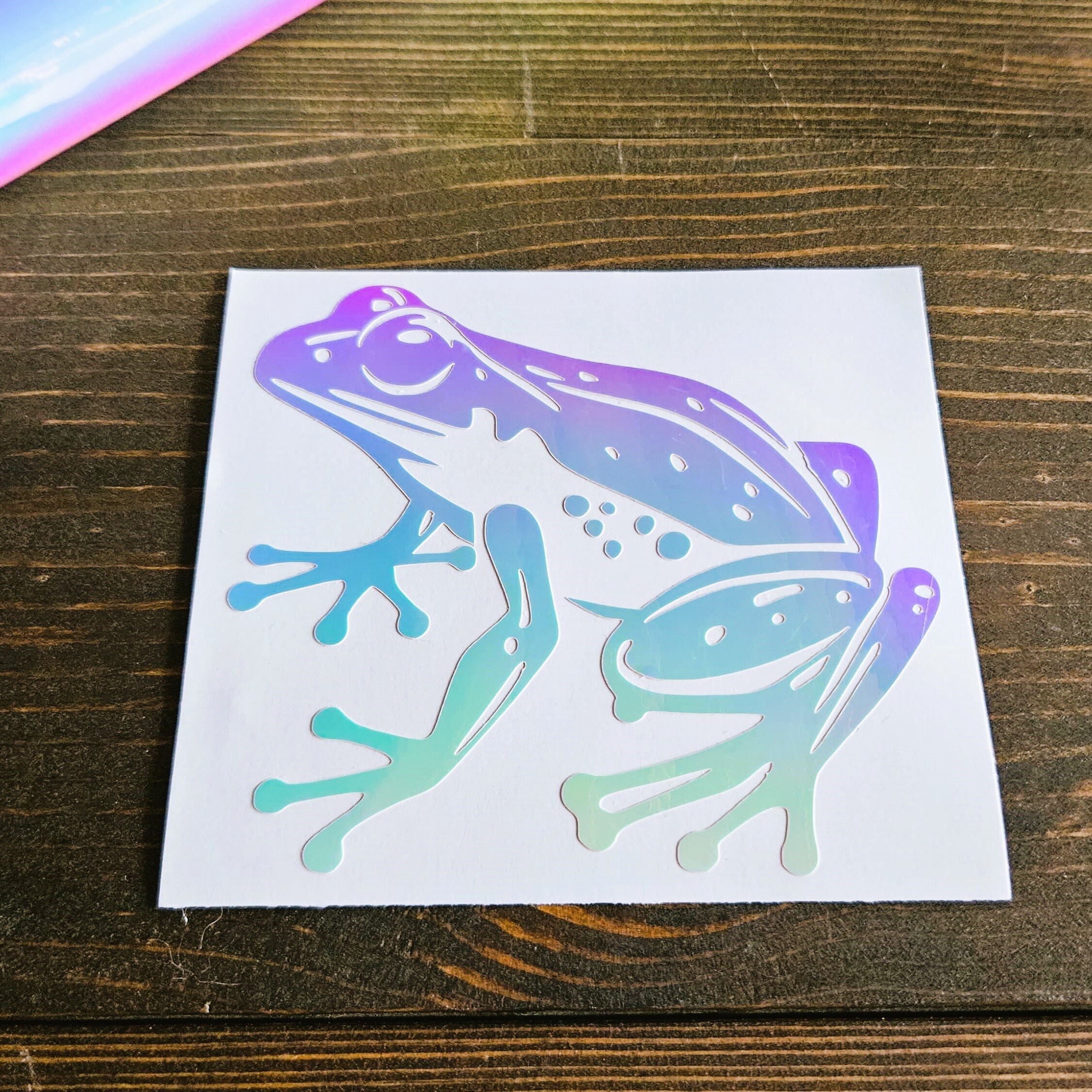 Frog Decal for Car Window Stickers for Car Bumper Sticker Cute - Etsy