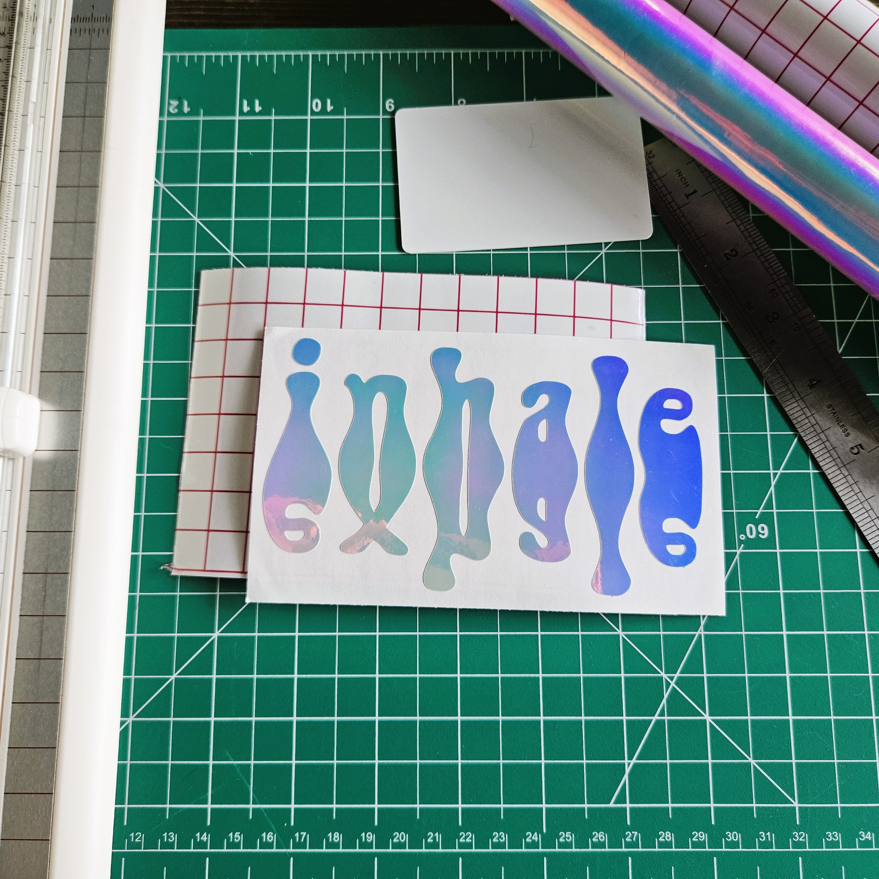 Inhale Exhale Sticker For Car Decal Stickers For Window Decals For Car