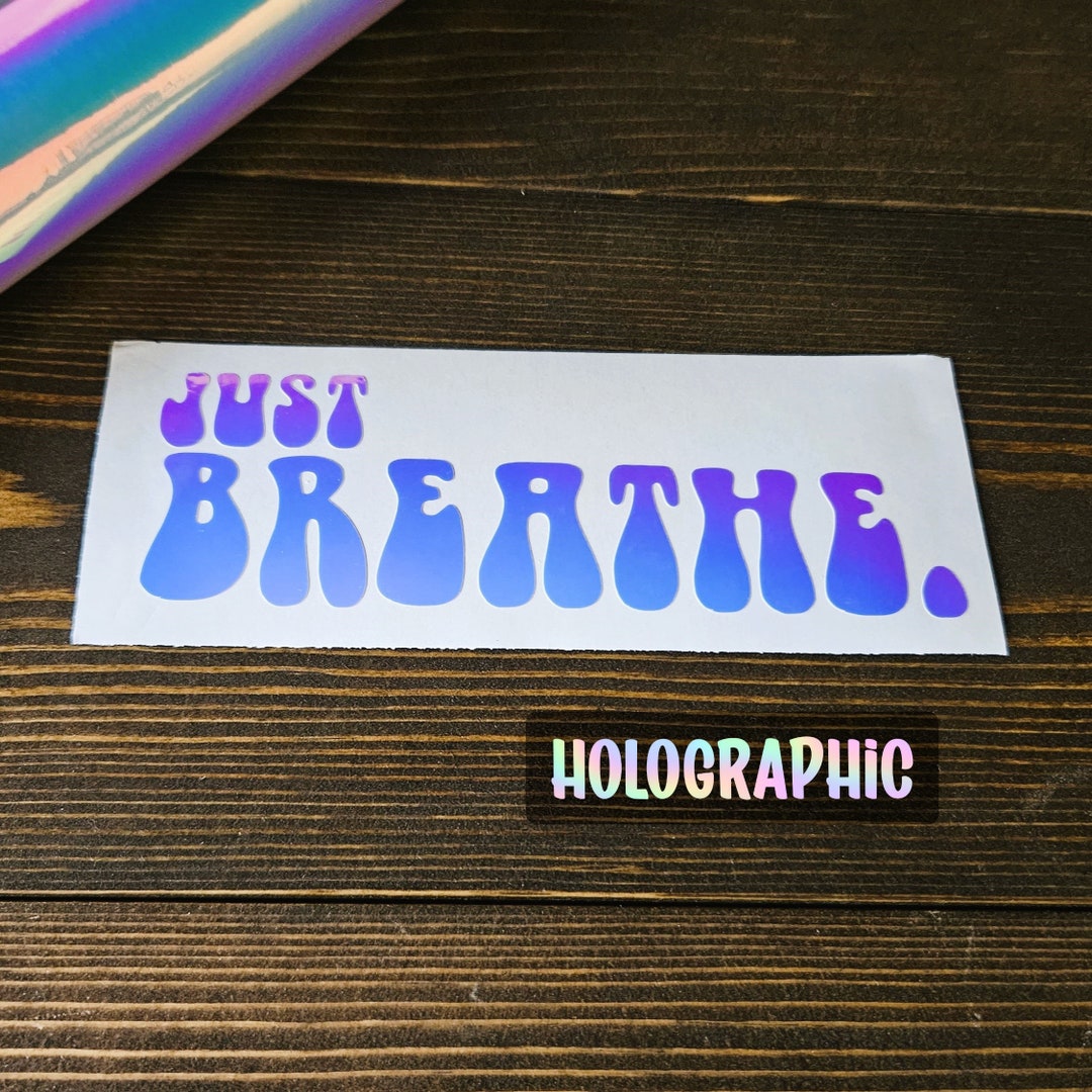 Just Breathe Sticker for Car Decal Stickers for Bumper Sticker for ...