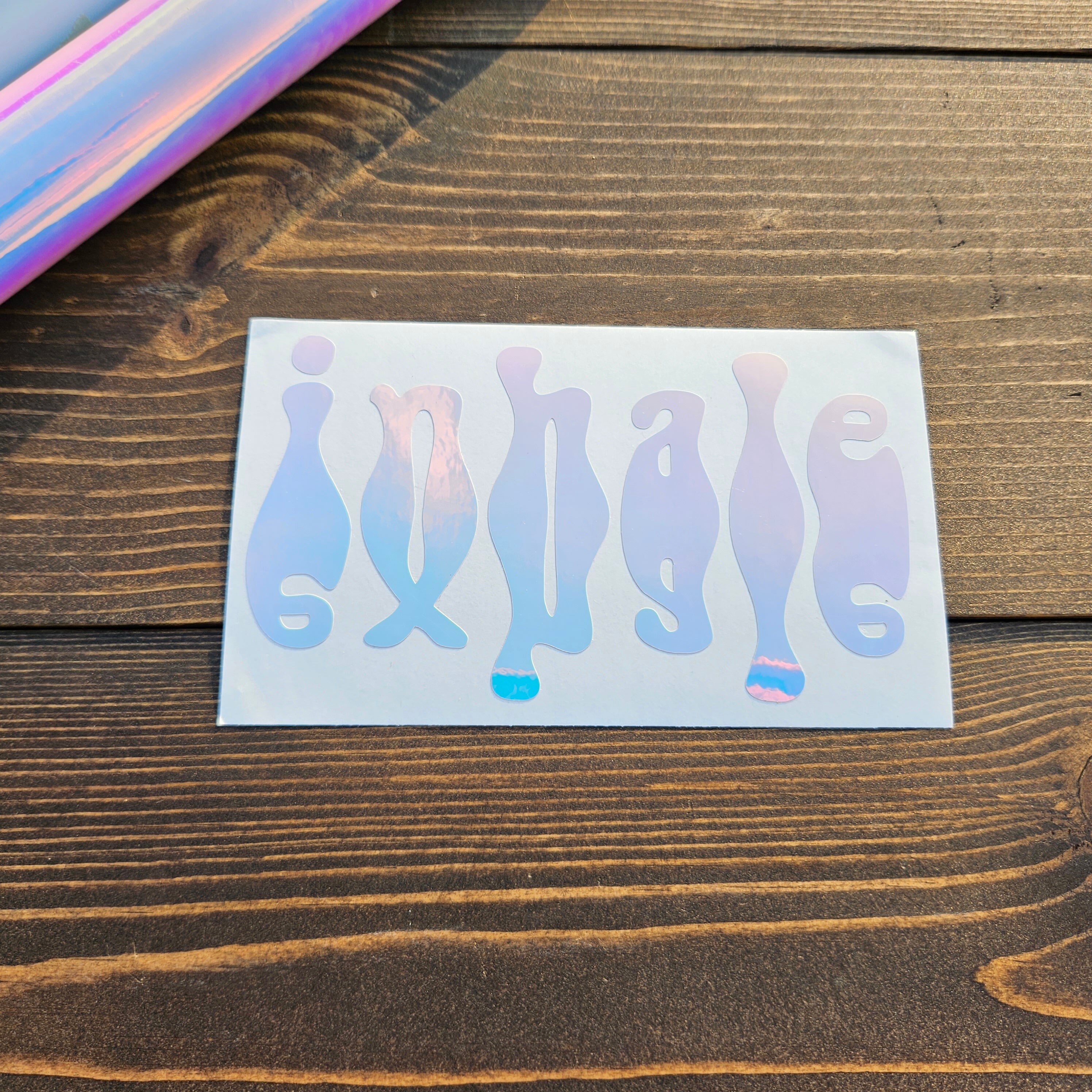 Inhale Exhale Sticker For Car Decal Stickers For Window Decals For Car