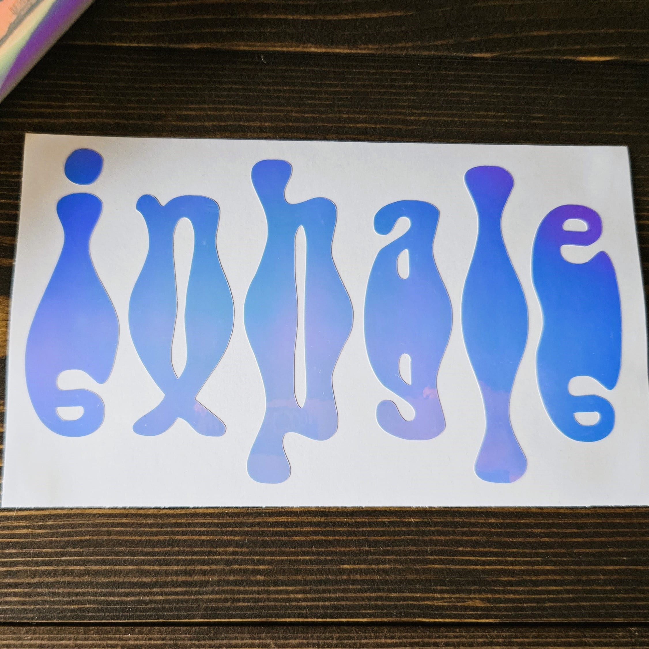 Inhale Exhale Sticker for Car Decal Stickers for Window Decals for Car ...